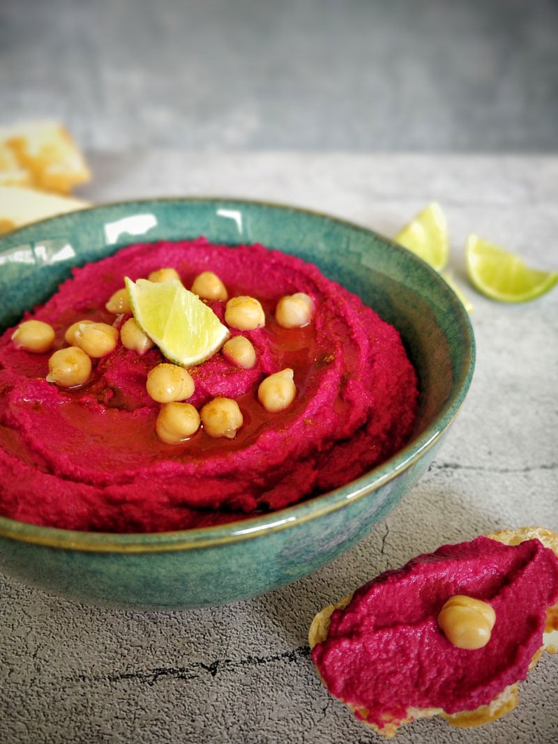 Houmous de betterave rouge - Mon Assiette Gourmande par Maud J.