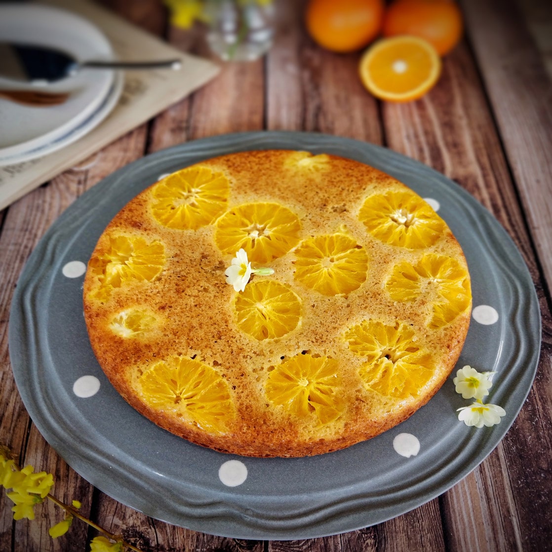 Gâteau au yaourt à l'orange facile