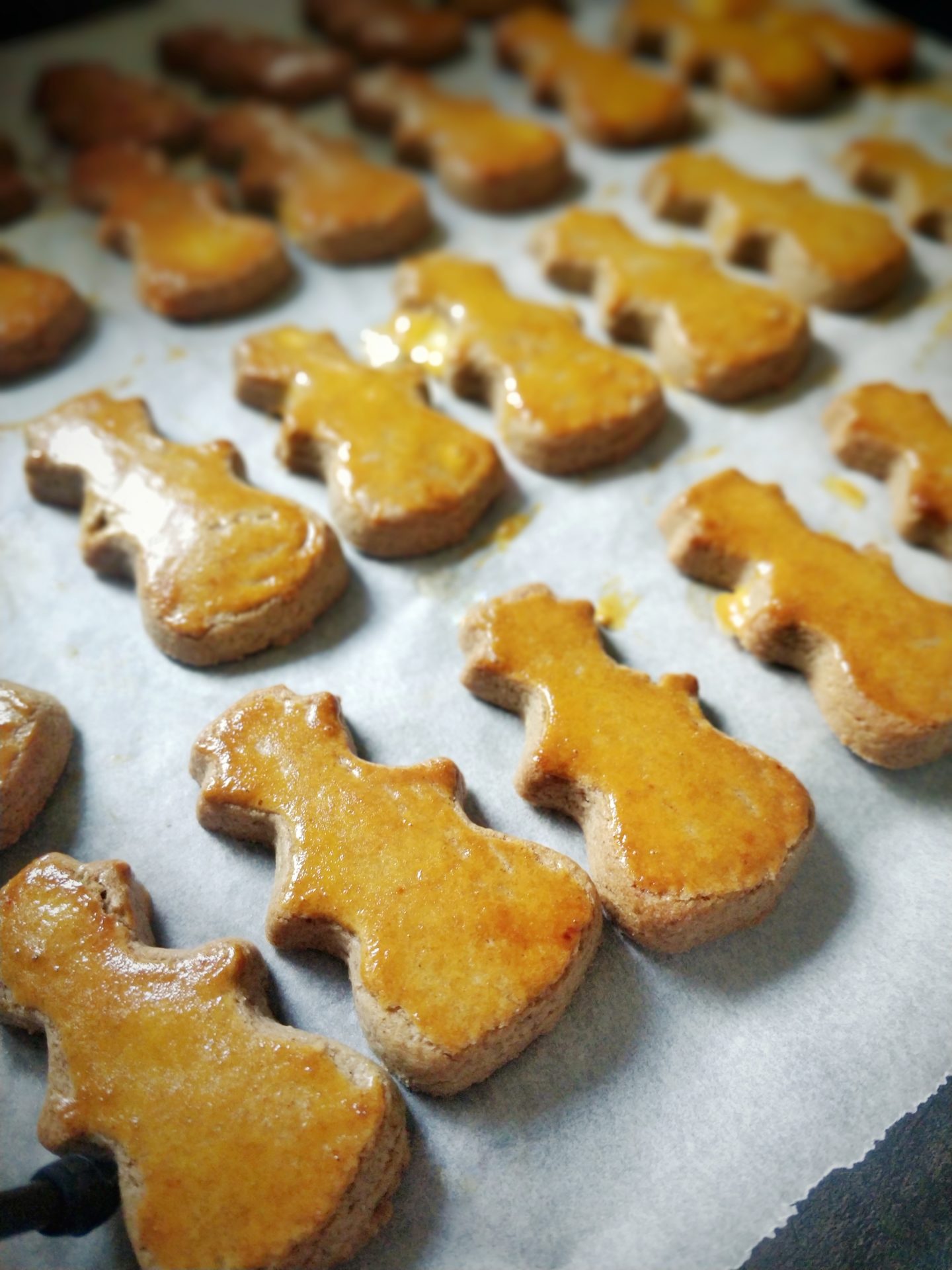 Butterbredele ou petits biscuits alsaciens au beurre