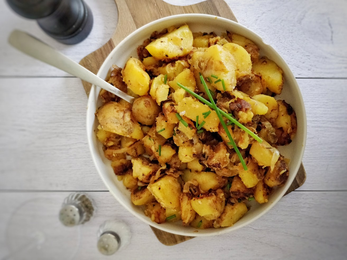 Pommes de terre sautées - Mon Assiette Gourmande par Maud J.